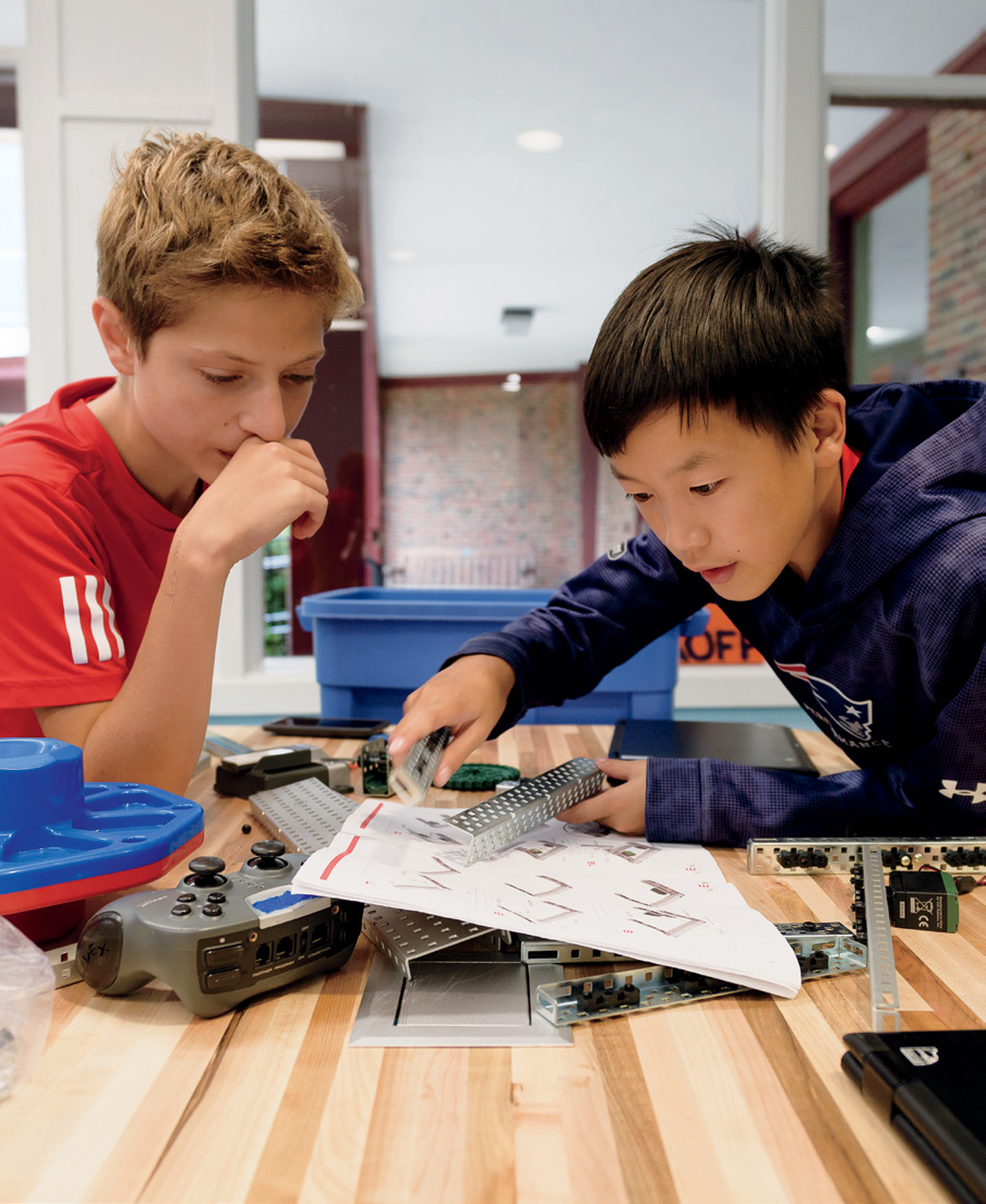 A Place for Discovery and Design Middle and Lower School students come ...