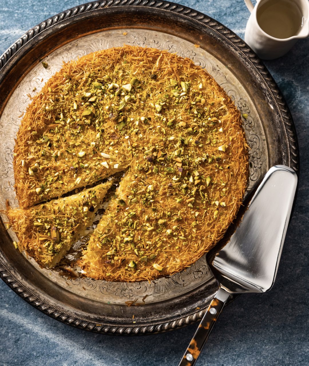 Dessert: Kunafa (Knafeh) [ Mahmoud Abdalrahman, Math Department faculty ...